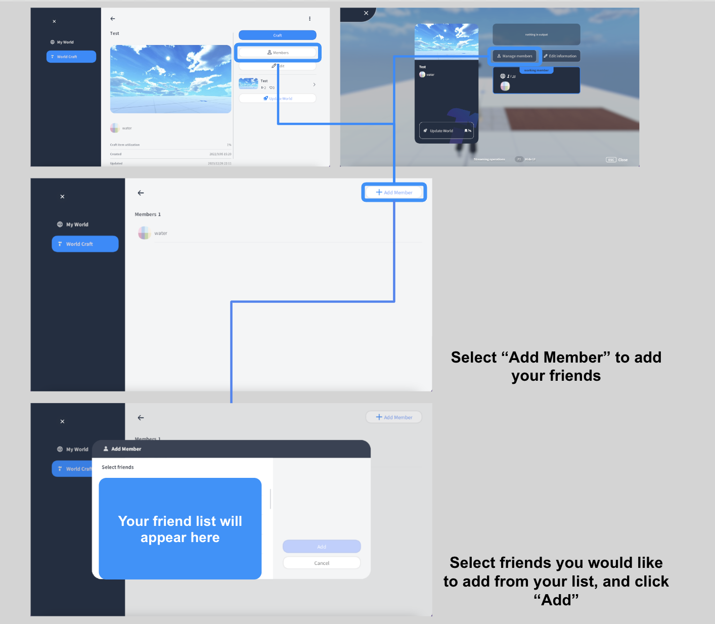 Adding Members – Help Center | Cluster
